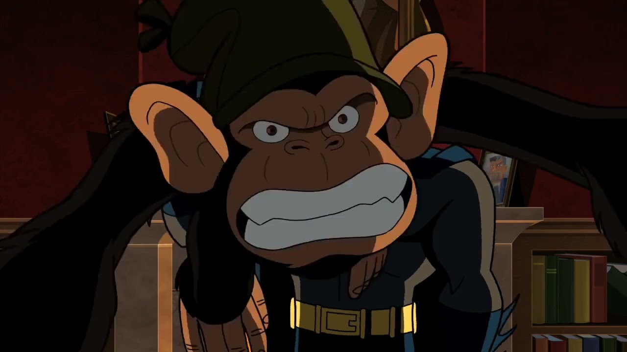 Batman and Detective Chimp find False Face