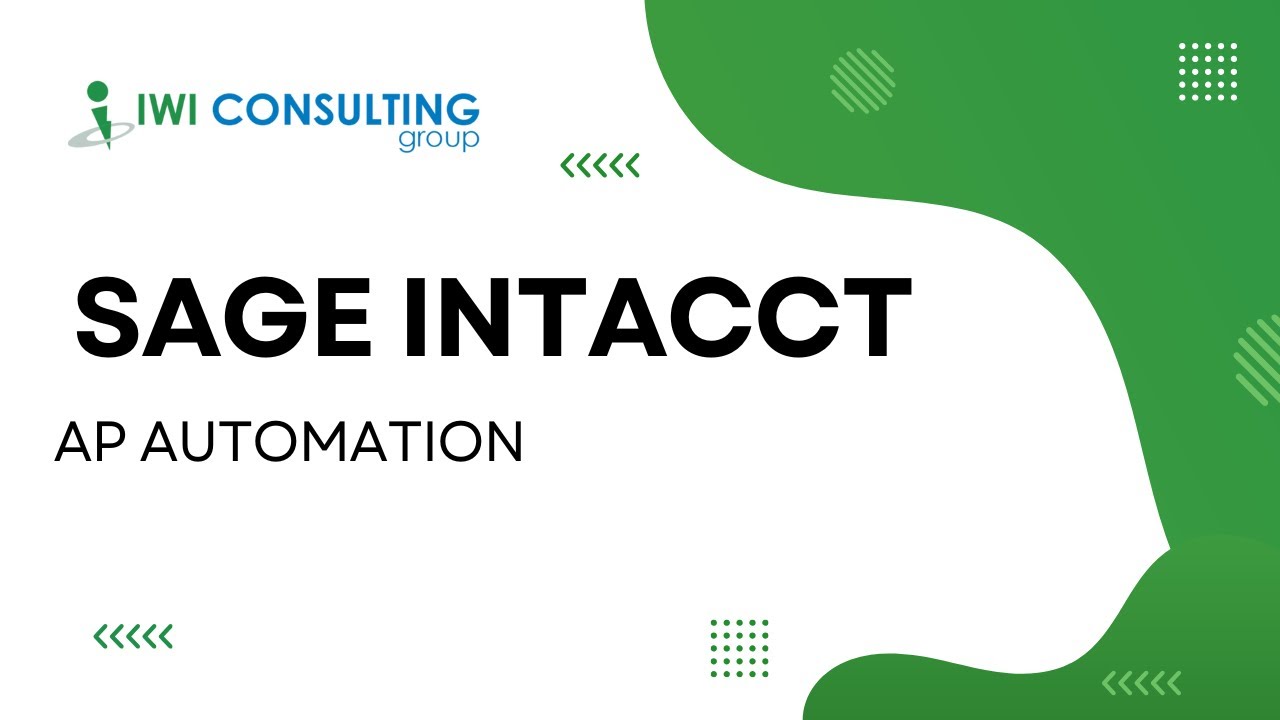 Sage Intacct - AP Automation