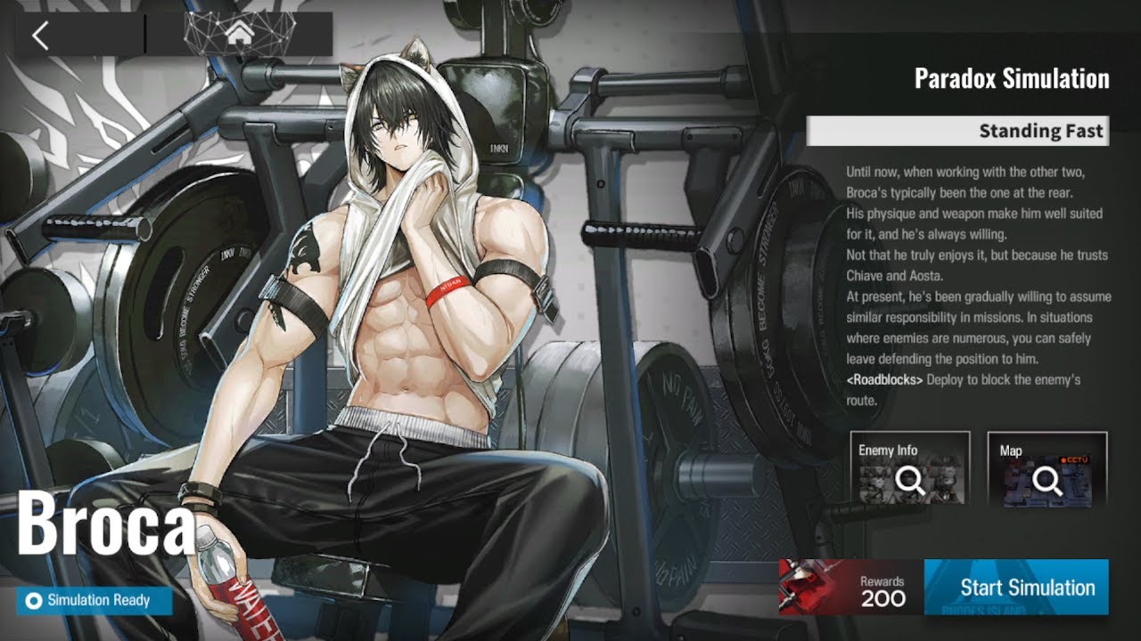 [Arknights] Paradox Simulation: (Broca) Standing Fast.