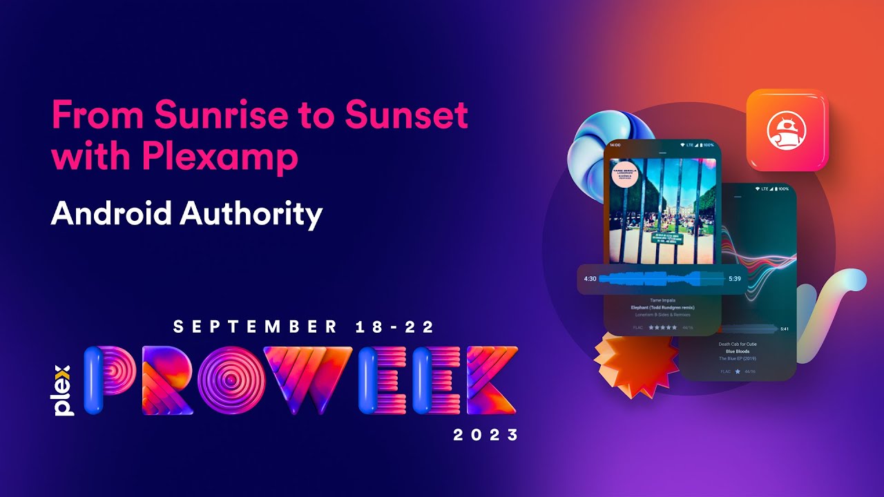 Plex Pro Week ‘23: From Sunrise to Sunset with Plexamp