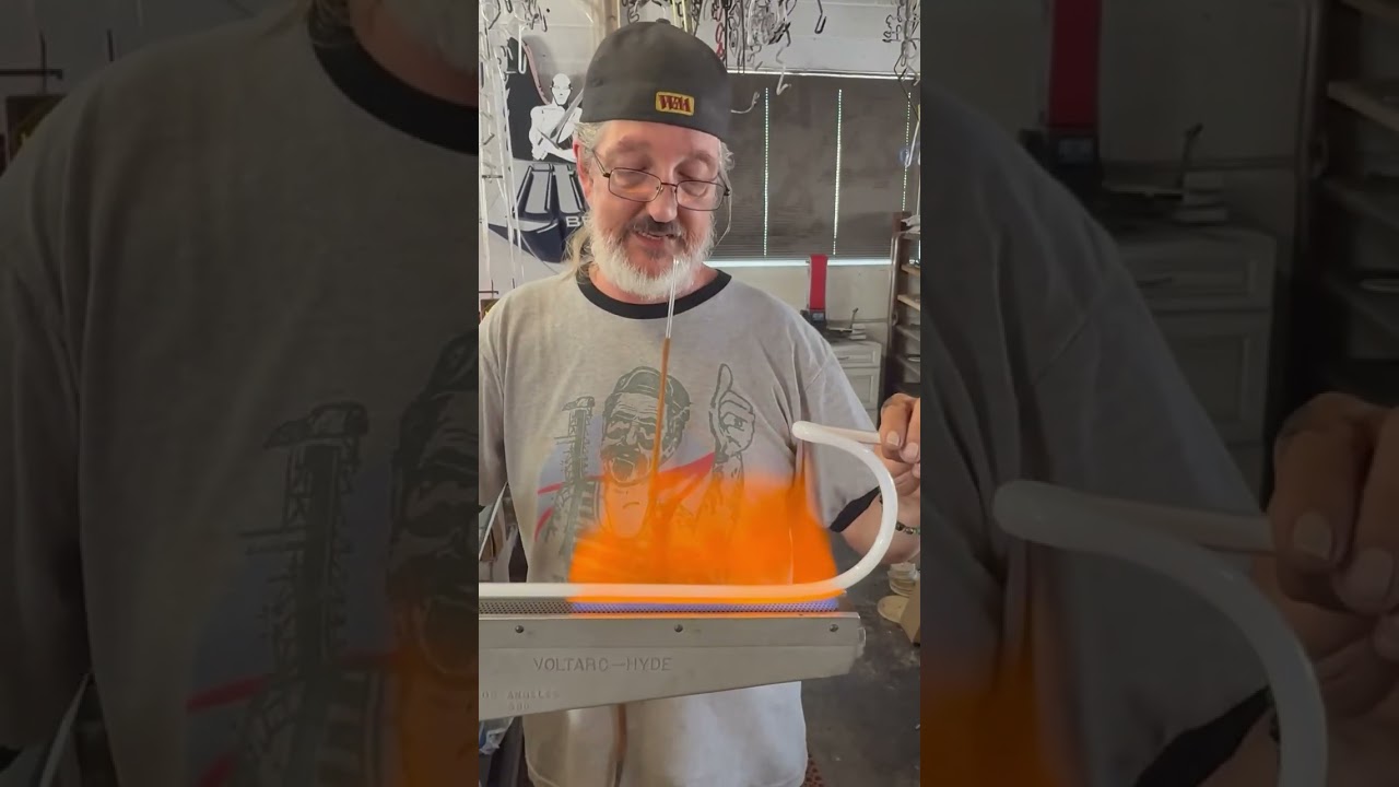 How to bend a heart in neon