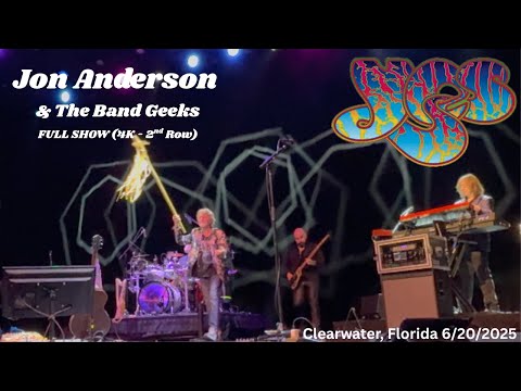 YES - Jon Anderson (FULL SHOW/4K/2nd ROW) AMAZING!