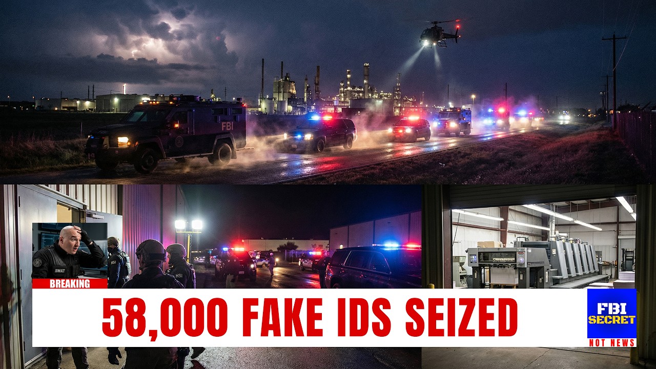 HSI & SECRET SERVICE EXPOSE Fake ID Factory — 58,000 Documents, 7 States Supplied