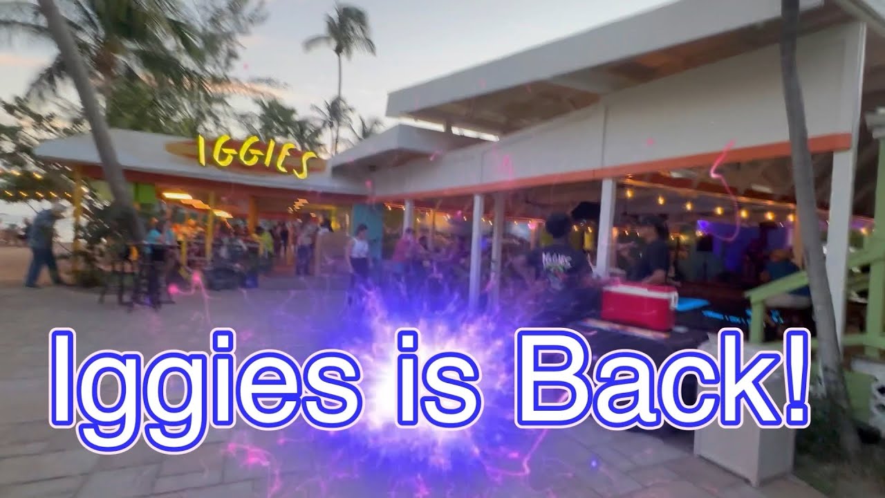 Iggies Beach Bar, ST Thomas VI is finally open again!!!!