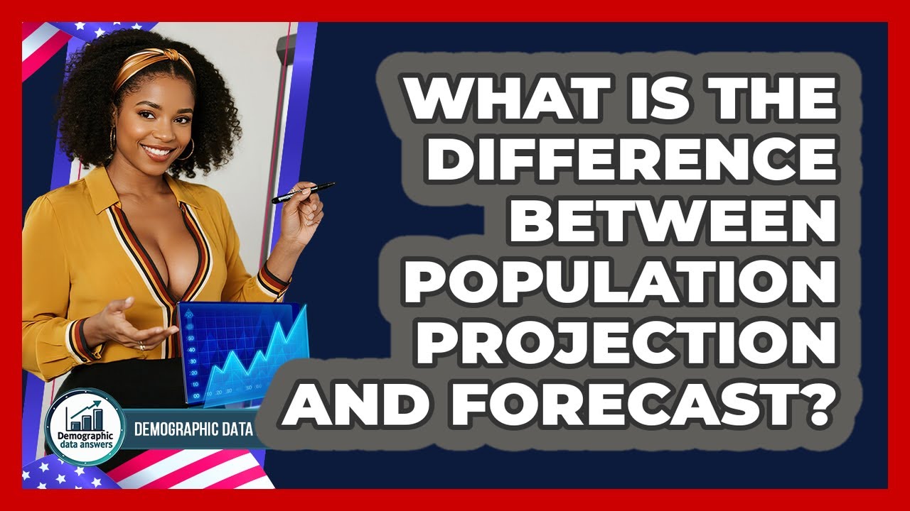 What Is The Difference Between Population Projection And Forecast? - Demographic Data Answers