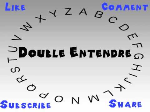 How to Say or Pronounce Double Entendre