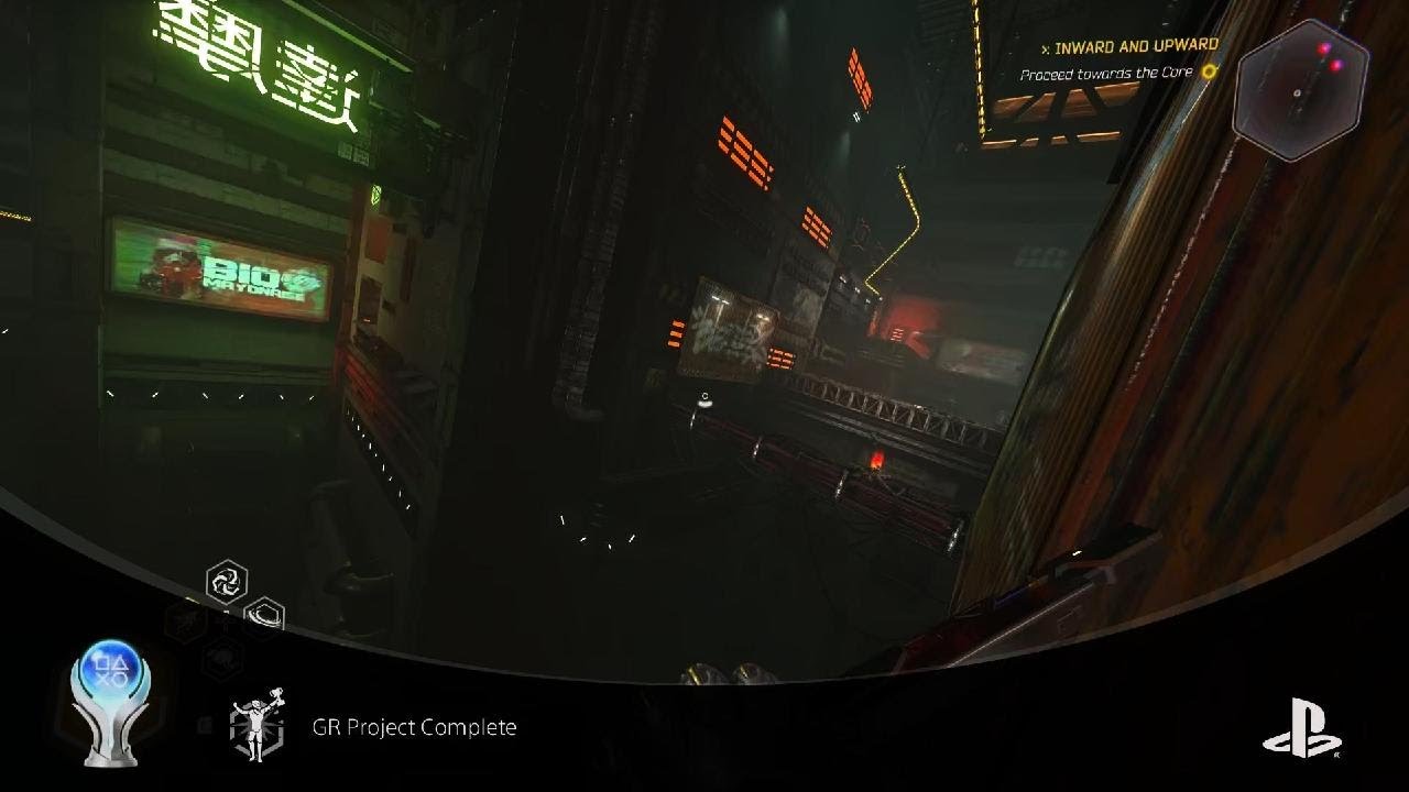 Ghostrunner Platinum moment