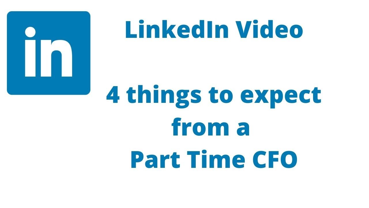 LinkedIn Part Time CFO