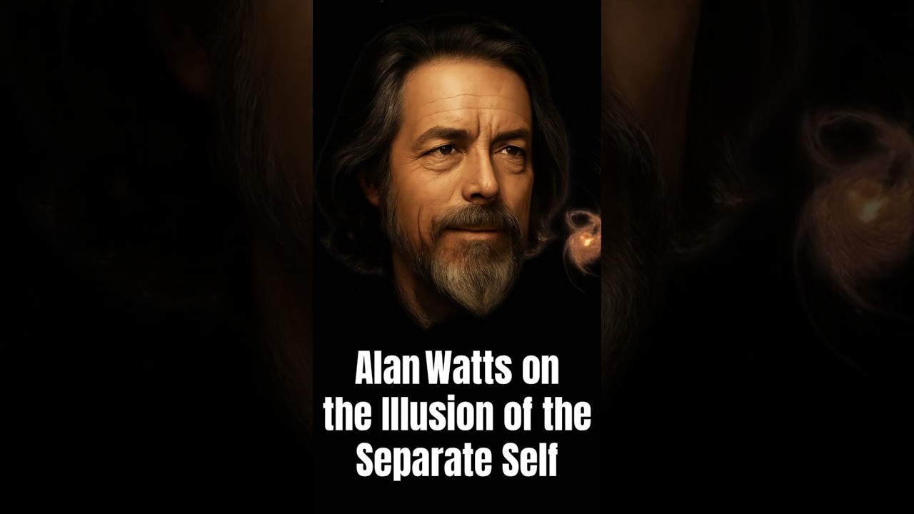 Alan Watts on the Illusion of the Separate Self | Awakening to Oneness #AlanWatts #Philosophy