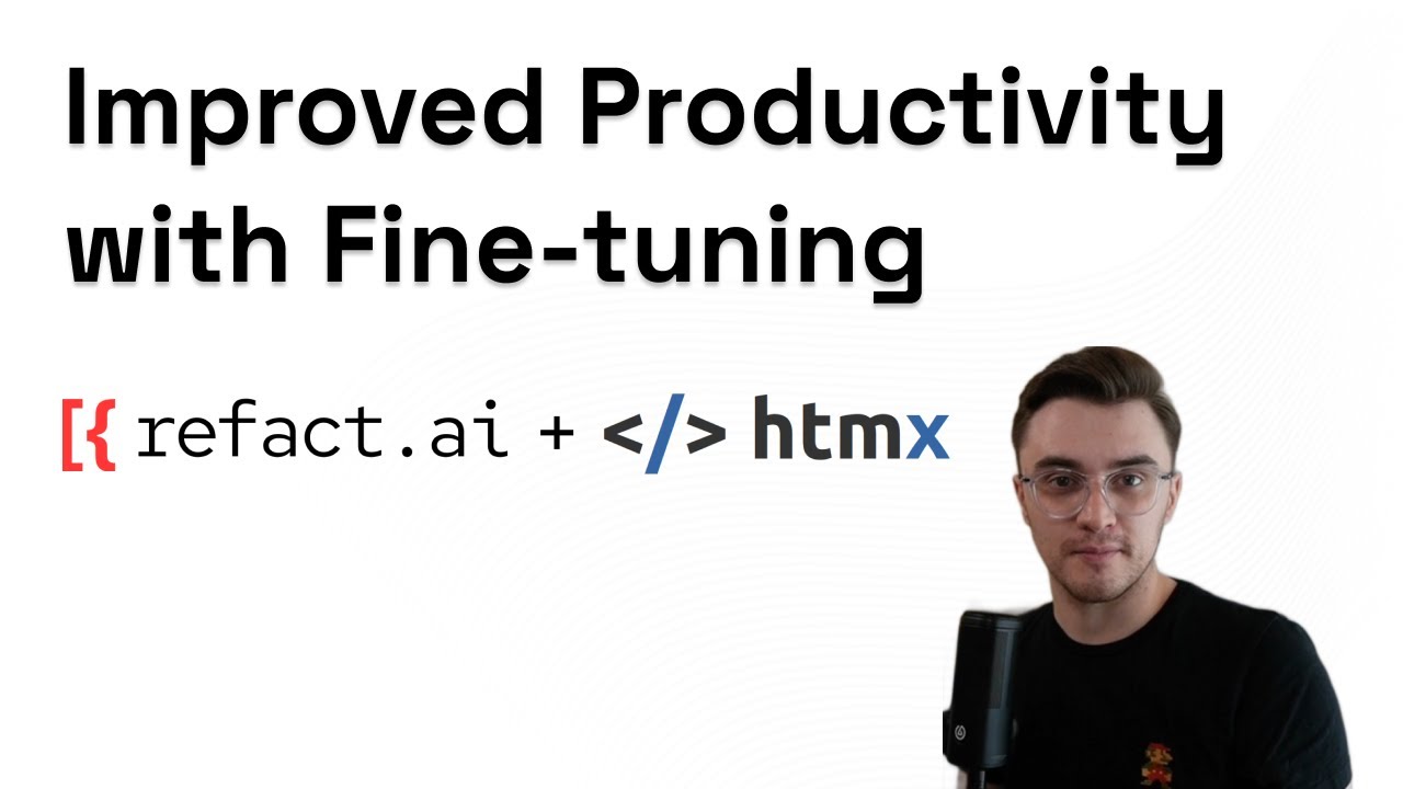 Boosted Productivity: Fine-Tuning Demo with Refact.ai & HTMX - A Quick and Easy Tutorial