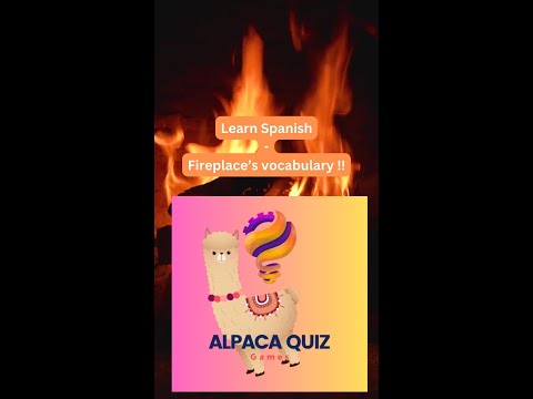 Fireplace's vocabulary in Spanish