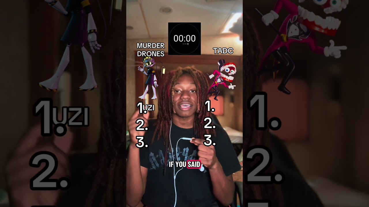 DO YOU KNOW MORE ABOUT MURDER DRONES OR THE AMAZING DIGITAL CIRCUS! #murderdronesepisode8 #tadc