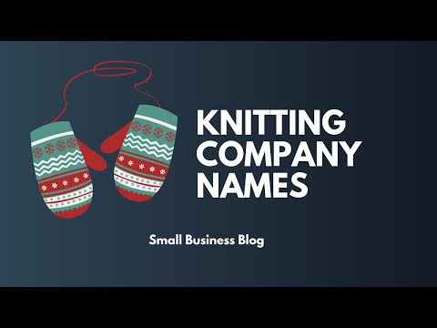 Creative Knitting Business Names