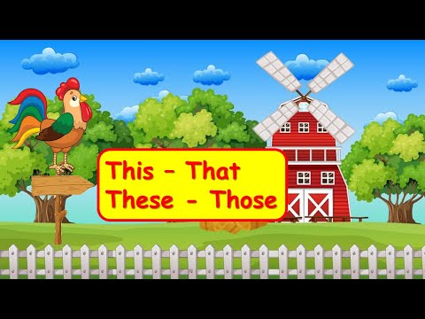 Use of This, That, These, Those | English Grammar Class 1