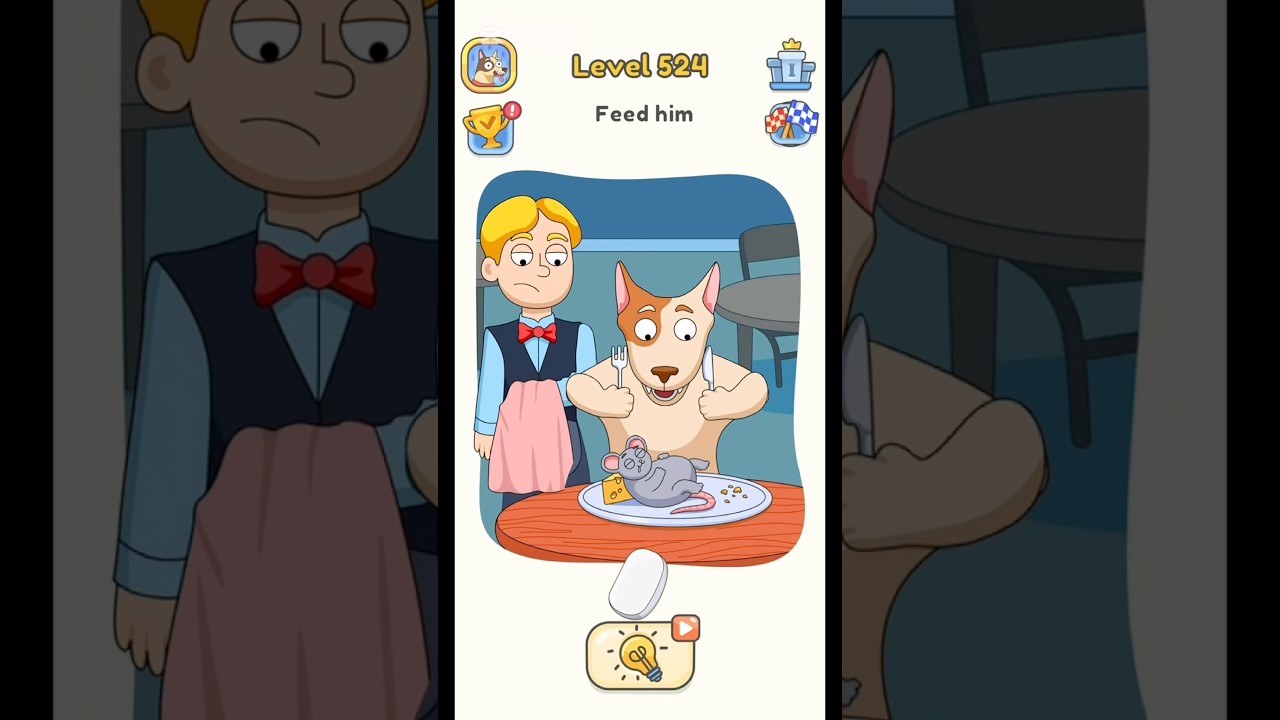 Feed him dop 5(delete one part) dop5 level 524#Shorts #youtubeshorts #dop5