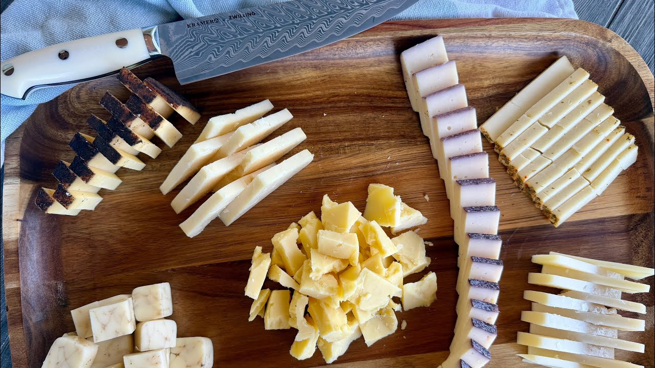 How to Cut Cheese for a Charcuterie Board