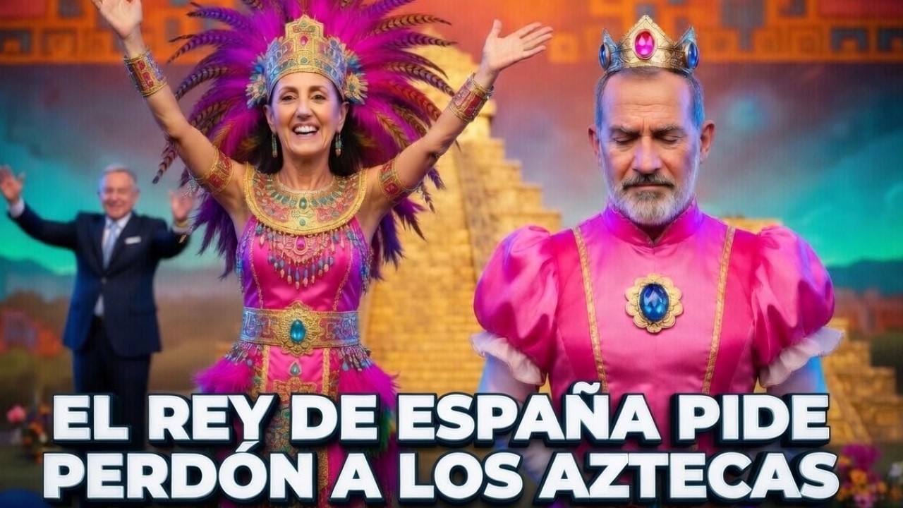 PERDÓN POR DESCUBRIR AMÉRICA ⚔️ (Rap Oficial) - Rey Felipe, Sheinbaum, AMLO México 🇪🇸