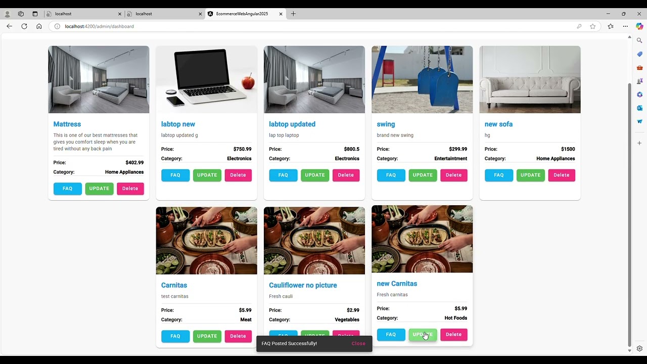 EcommerceWebAngularSpringboot2025 demo