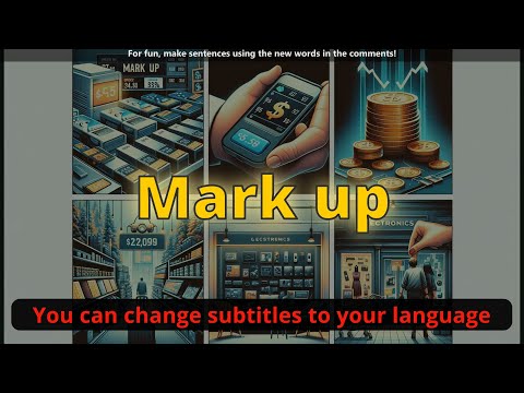 Mark up meaning with 5 examples