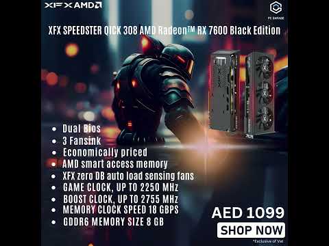 The XFX RX 7600