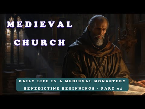Benedictine Beginnings - Part 01 | Daily Life in a Medieval Monastery | History of Medieval Church