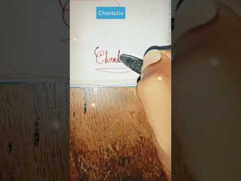 stylish name | Chantelle | sk cursive art | how to make a stylish name | stylish signature