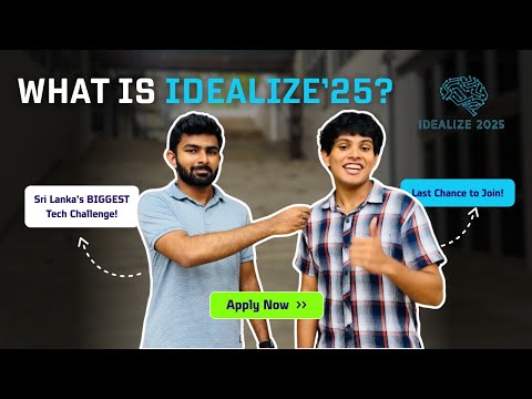 What is IDEALIZE'25? 🌟 | 🚀 AIESEC in University of Moratuwa 🎓