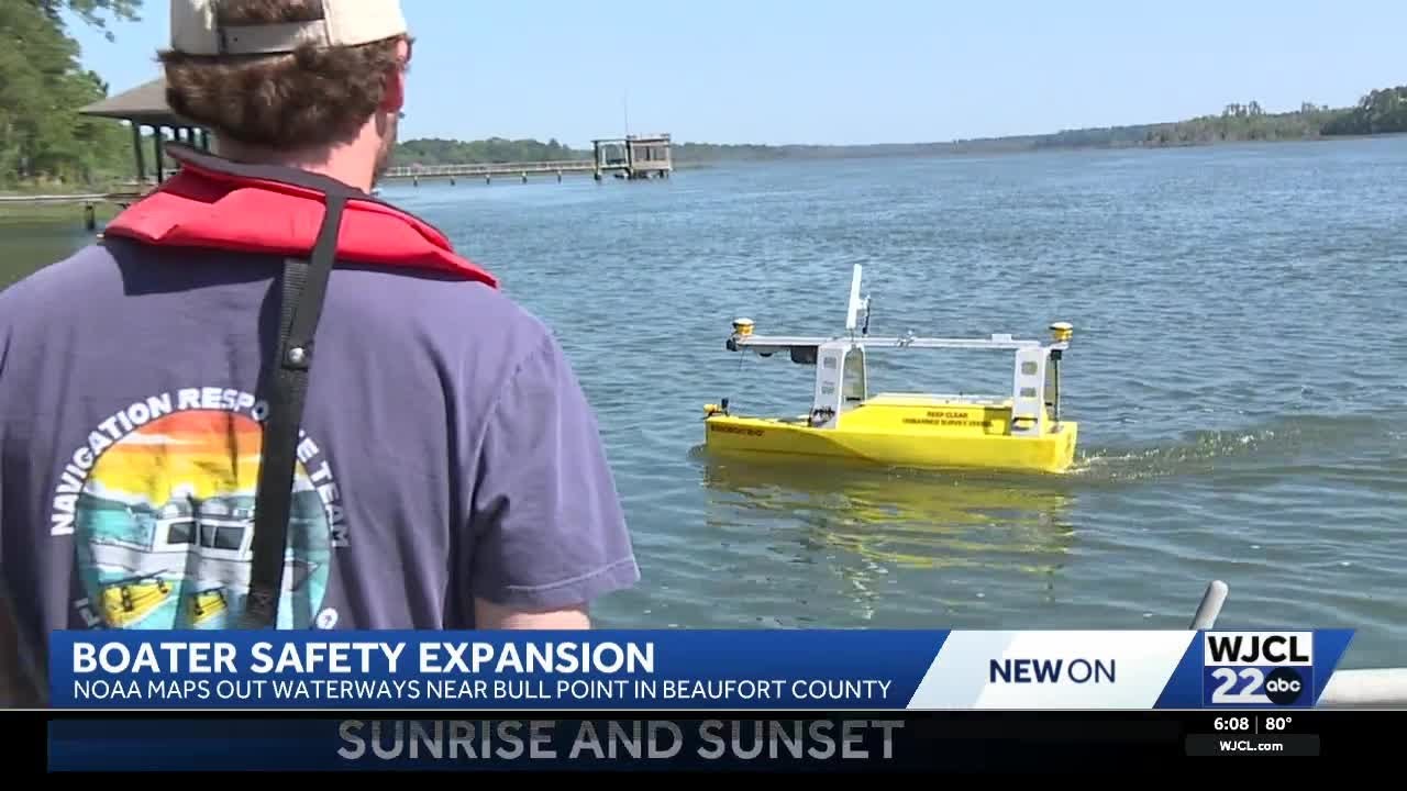 What goes into charting the nation’s waterways? NOAA offers a look during Beaufort County operation