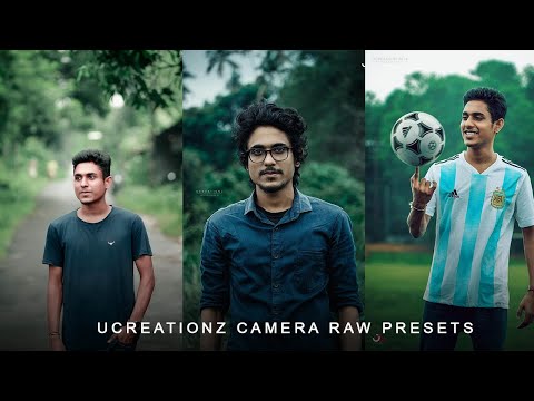 Ucreationz Camera raw presets For Photoshop Photo Editing