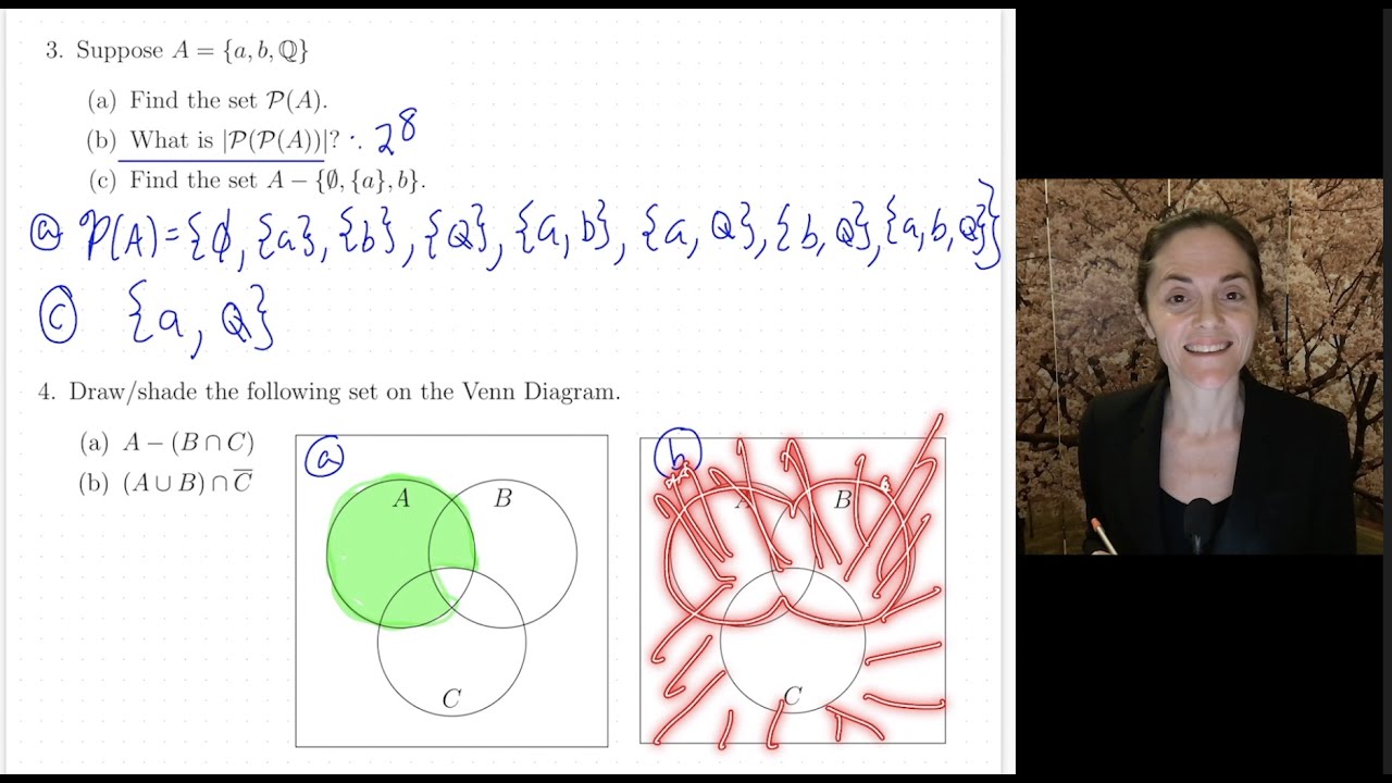 Mathematical Reasoning: Test 1 Review