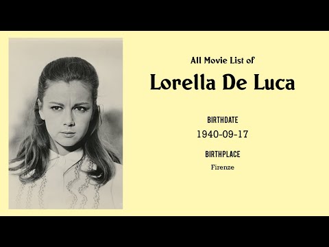 Lorella De Luca Movies list Lorella De Luca| Filmography of Lorella De Luca