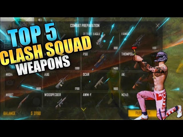 3 best Free Fire gun combinations for Clash Squad mode in 2021