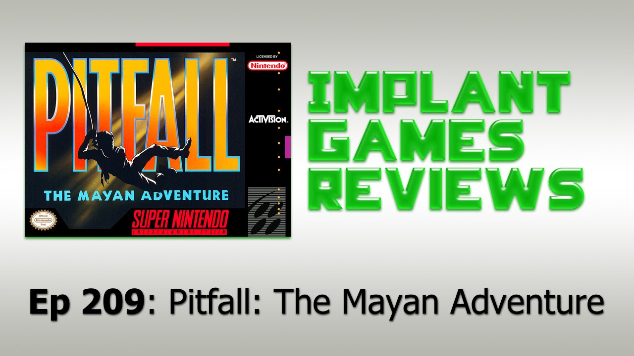 Pitfall: The Mayan Adventure (SNES) - IMPLANTgames Reviews