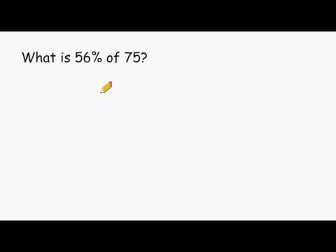 How To Solve Percentage Problems By Using Proportions