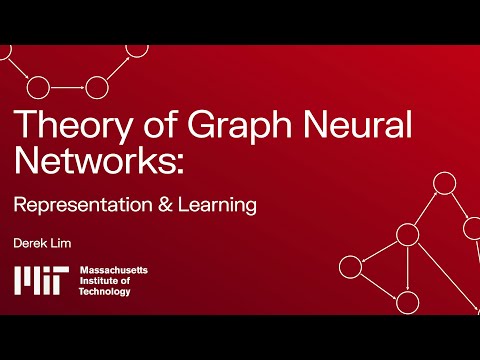 Theory of Graph Neural Networks: Representation and Learning | Derek Lim