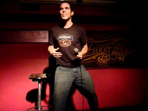 Steve-O as a rapper (Stand Up Comedy, Stuttgart 24.10.2011)