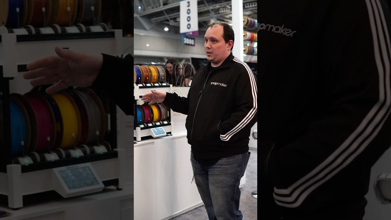 🎨SideCar MMU: Unlock 16+ Colors on #SnapmakerU1 #3dprinter #3dprinting #3dprinted #multicolor #diy