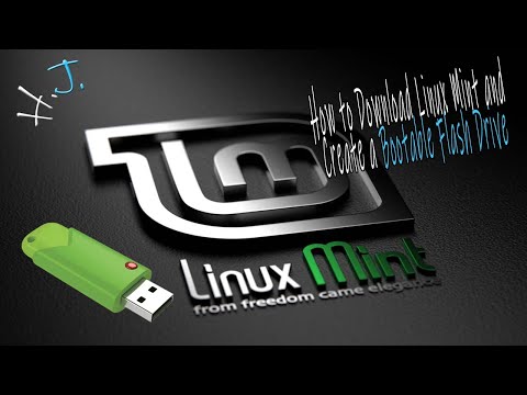 How to Download Linux Mint and Create a Bootable Flash Drive
