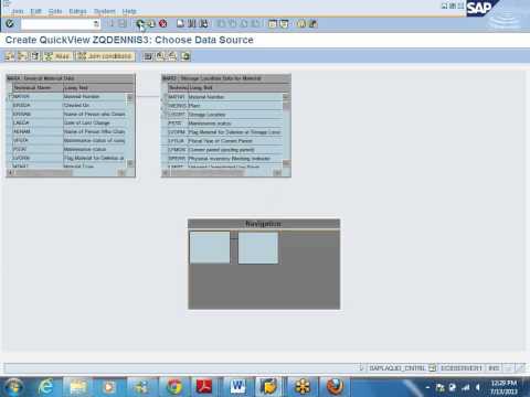 How to build SAP Query