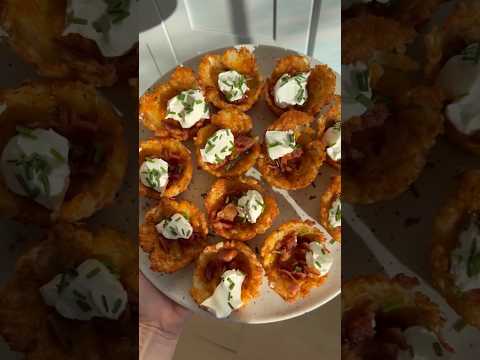 Loaded Tater Tots (Recipe in description)