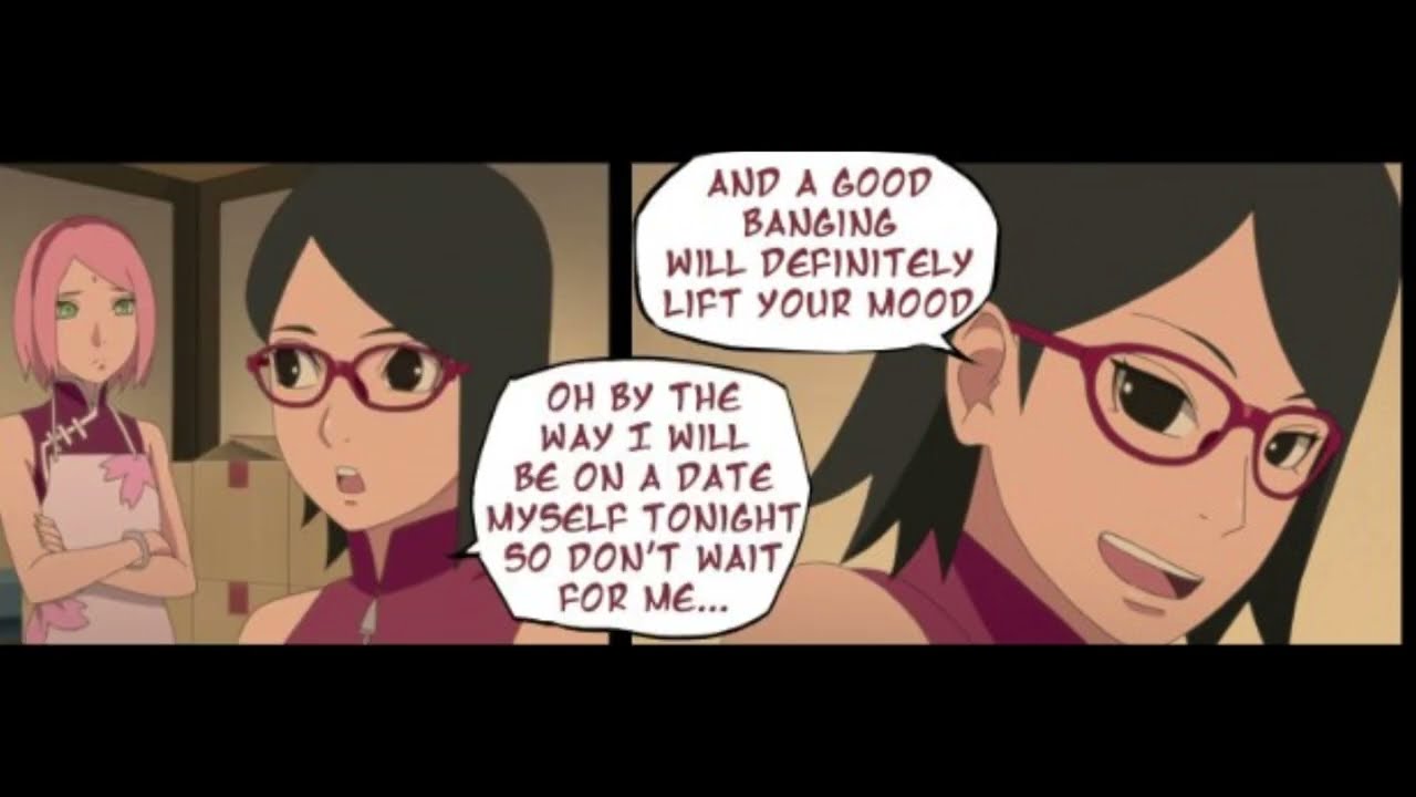 Boruto Comic Dub = I wish Sasuke had killed Sakura. 😍