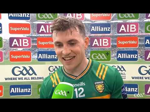 MAN OF THE MATCH SHANE O'DONNELL AFTER DONEGAL V MONAGHAN 2025 ALL IRELAND FOOTBALL CHAMPIONSHIP GAA