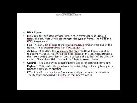 HDLC High Level Data Link Control protocol/ Computer Network