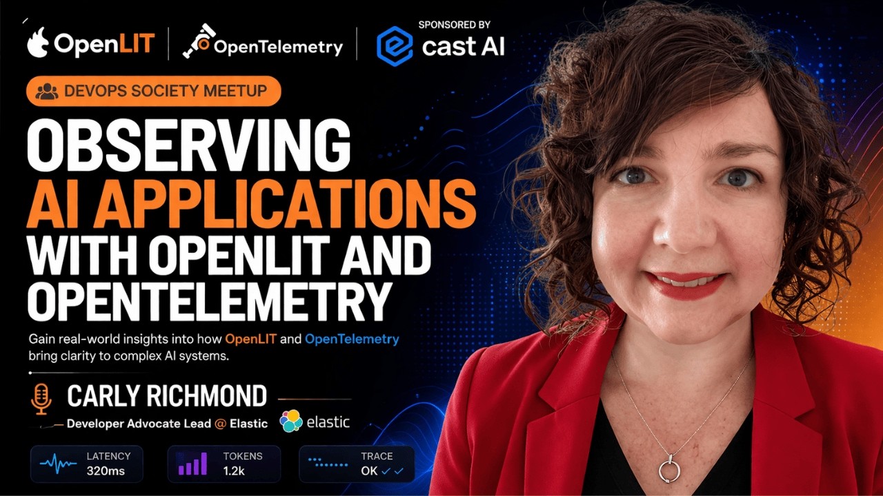 Observing AI Applications with OpenLit and OpenTelemetry - Talk By Carly Richmond