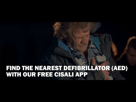 How to find a Defibrillator (AED) nearby, with CISALI