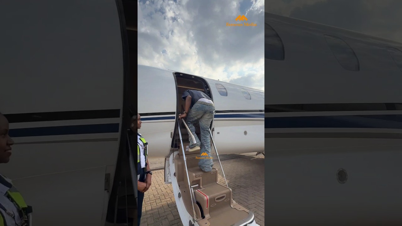 Juma Jux  Leaves Kenya Aboard a Private Jet after performing at Private Wedding |Brian Belio Wedding