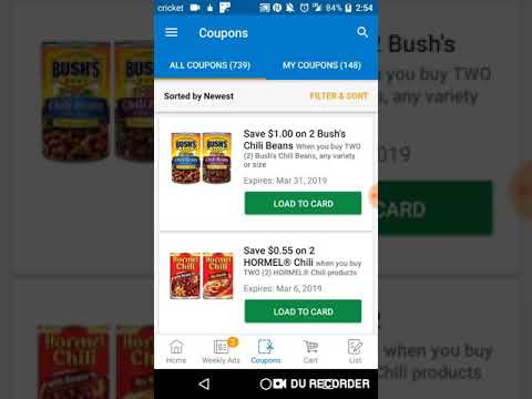 Kroger Digital Coupons: 1-10-19 Beans