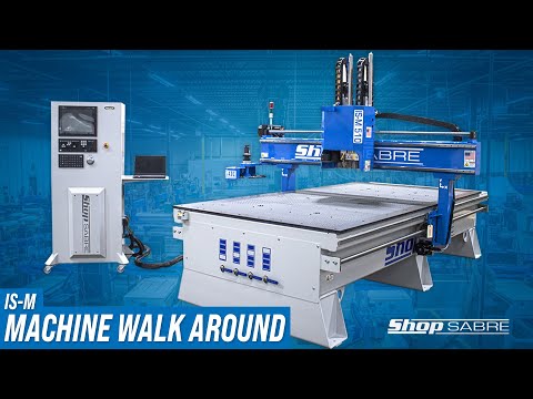ShopSabre IS-M Series Walk Around with RouterBob