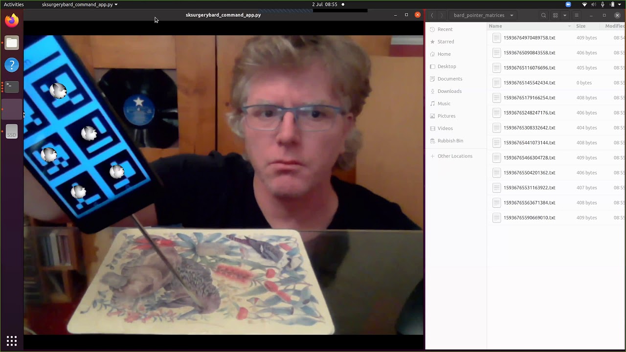 Pivot Calibration with SciKit-SurgeryBARD