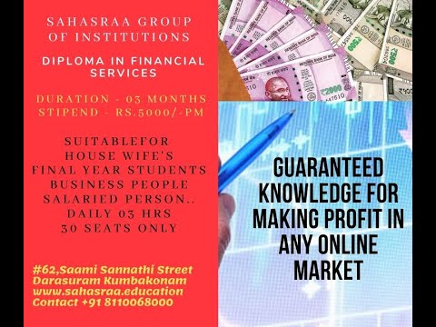 Diploma in Financial Services - 3 MONTHS course